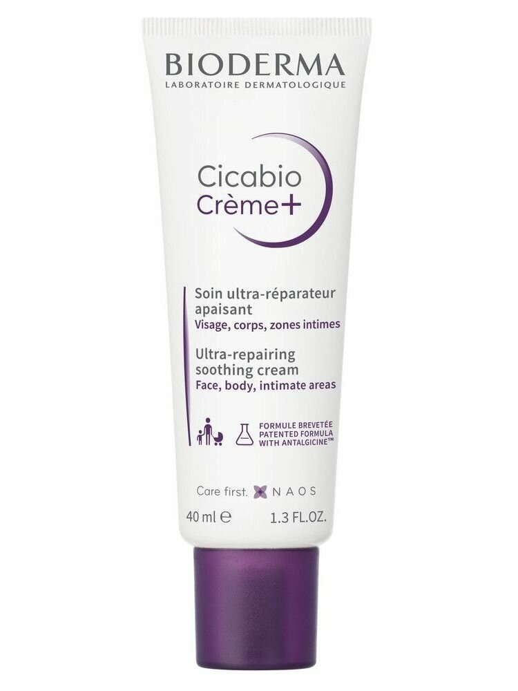 Bioderma Цикабио крем+ восстанавливающий и успокаивающий 40мл