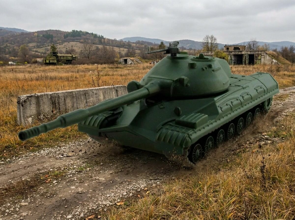 Масштабная модель 1/72, Танк Т-10