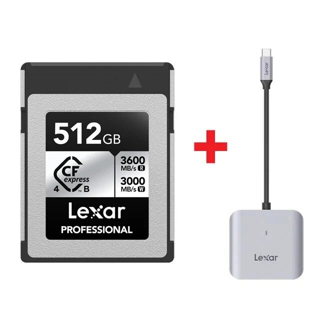 Lexar CFexpress Type B Silver Card 128/256/512 ГБ