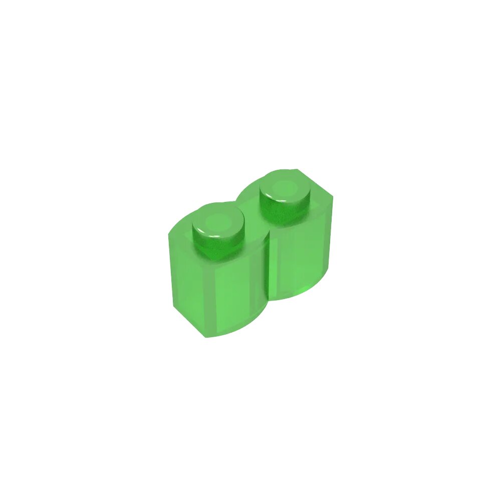 GOBRICKS строительные блоки 100 шт. Зеленый, 140