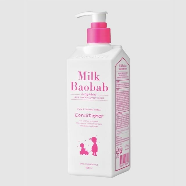 Детский бальзам-кондиционер для волос MilkBaobab Baby Kids Conditioner, 500мл.