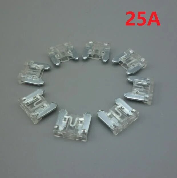 20 шт. автомобильные предохранители MICRO 25A оранжевые