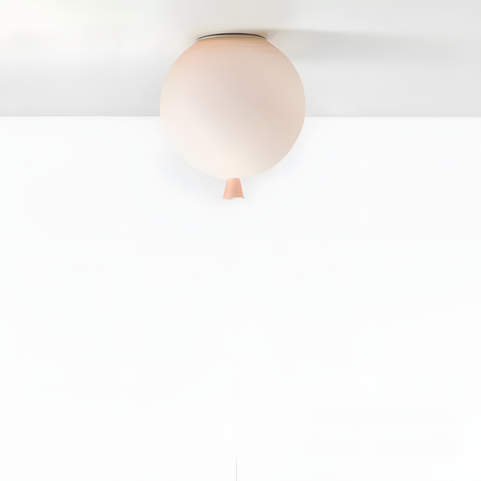 Потолочный светильник SANDYHA Cartoon LED для детской, D30cm, pink, cold light
