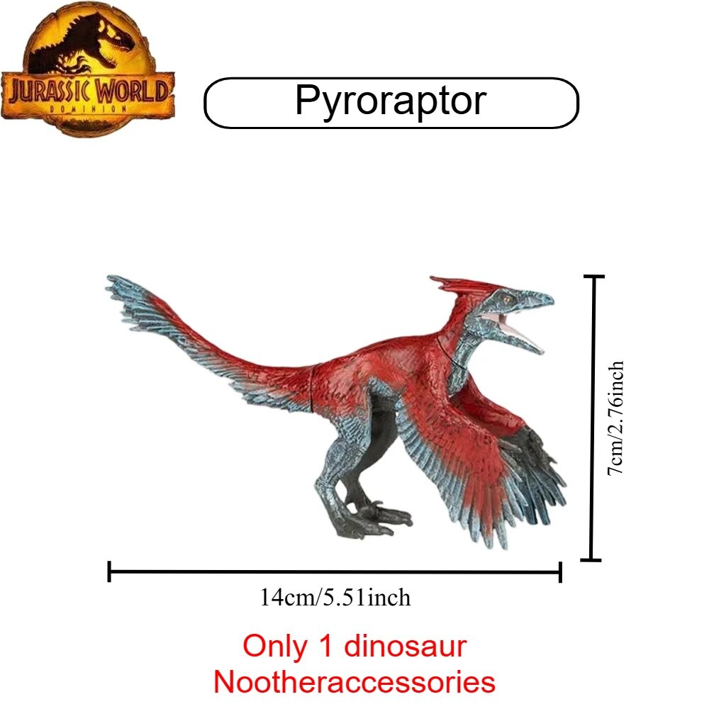 Фигурки-сюрпризы «Мир Юрского Периода» Bandai Красный, Only 1 dinosaur