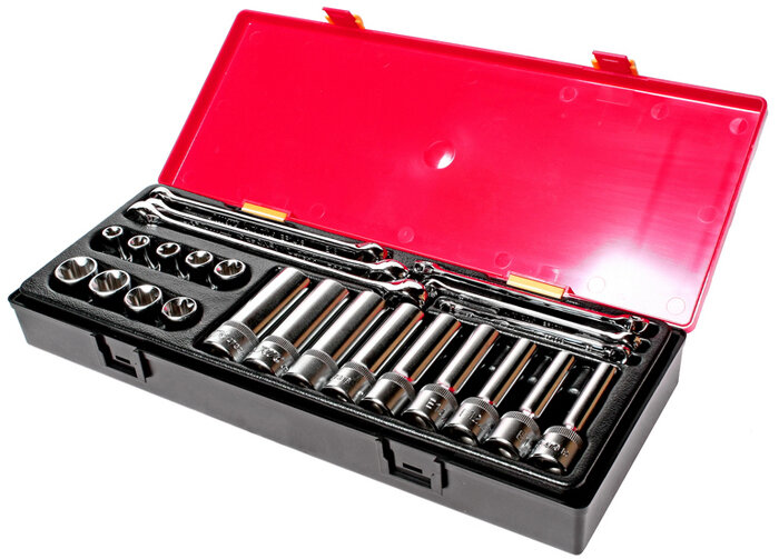Набор инструментов JTC "TORX", JTC-K4241, черный, красный