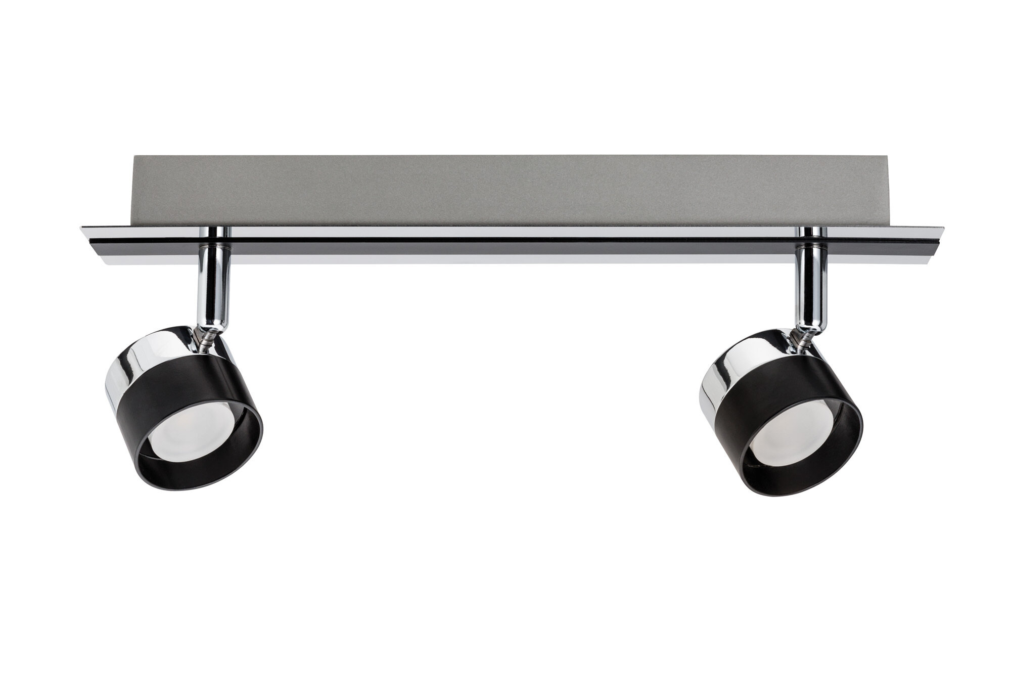 Светильник настенно-потолочный Paulmann Stage L340мм 2x3Вт 2x170Лм 2700К LED 230В Черный Хром Без упаковки 60242000