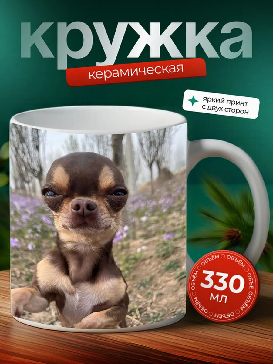 Кружка Чихуахуа 17,