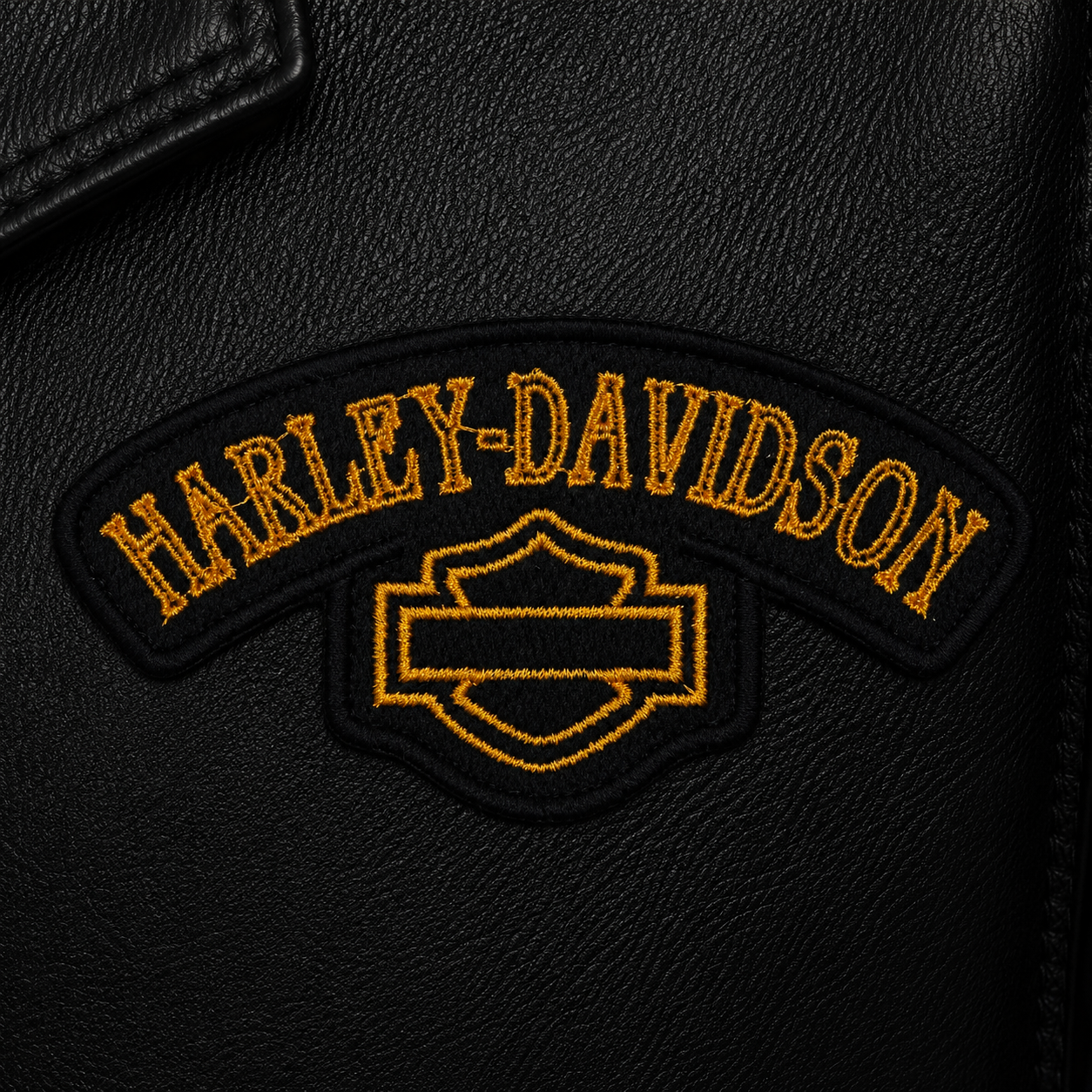 Нашивка, патч, шеврон "Harley Davidson" 90x47mm PTC263