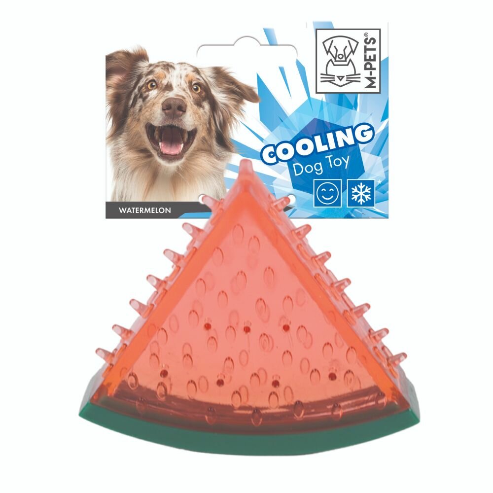 M-Pets 10667299 Игрушка для собак охлаждающая Арбуз 13.5x7x3.7см