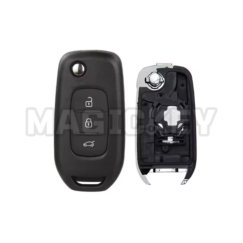 Выкидной ключ для Renault/Dacia, 4 кнопки, HU136 Blade, PCF7961M
