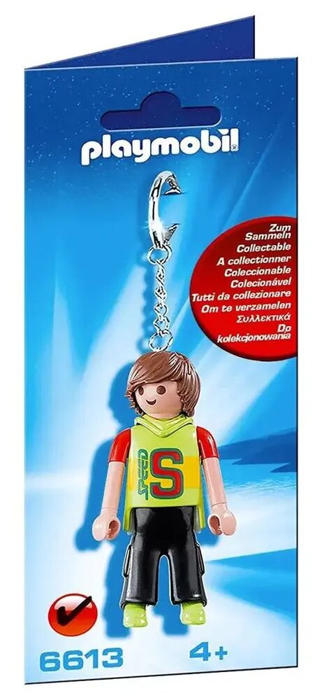 Playmobil-Мир Моби: Брелок для мальчика из экстремальных видов спорта-6613