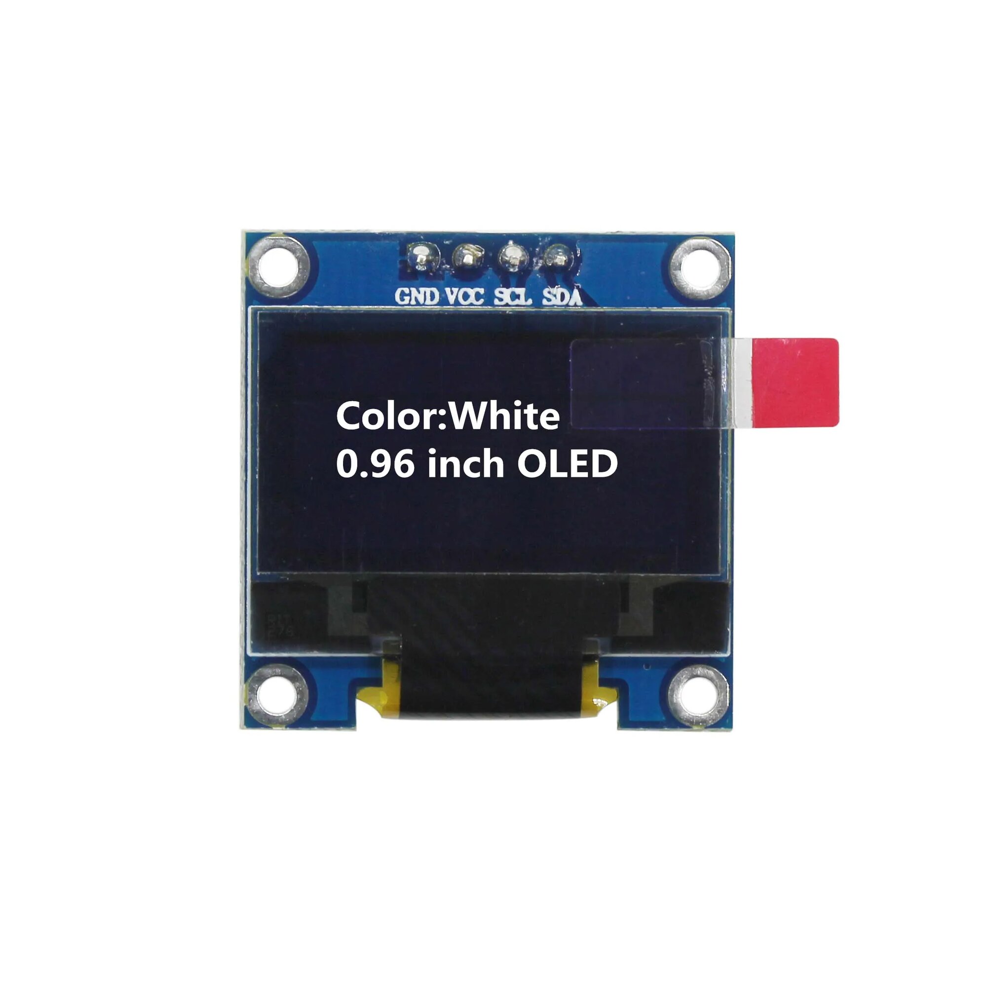 HESAI 0.96 дюйма OLED дисплейный модуль SSD1306 0.96 4Pin White