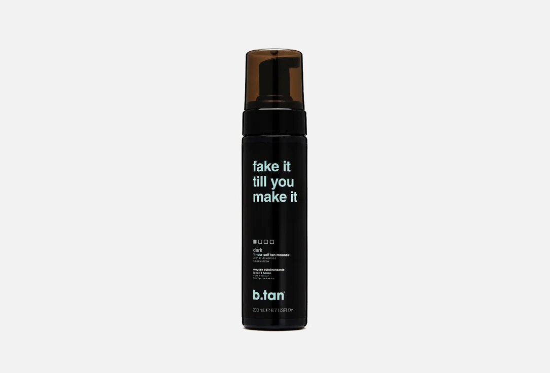 B.tan Fake it till you make it self tan mousse Мусс-автозагар для тела 200 мл
