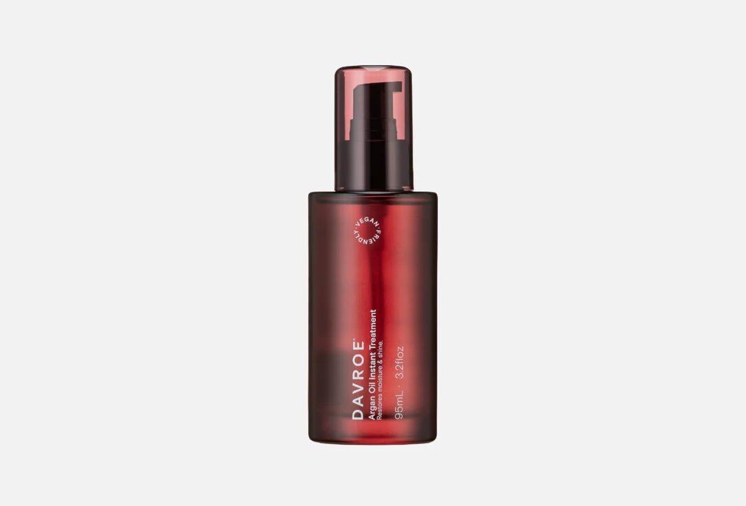 Davroe Argan Oil Instant Treatment Увлажняющее масло для блеска волос 95 мл