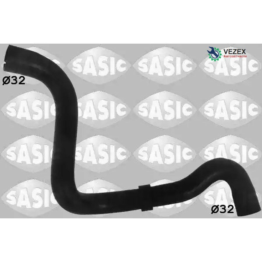 SASIC 3406150 Патрубок системы охлаждения резиновый