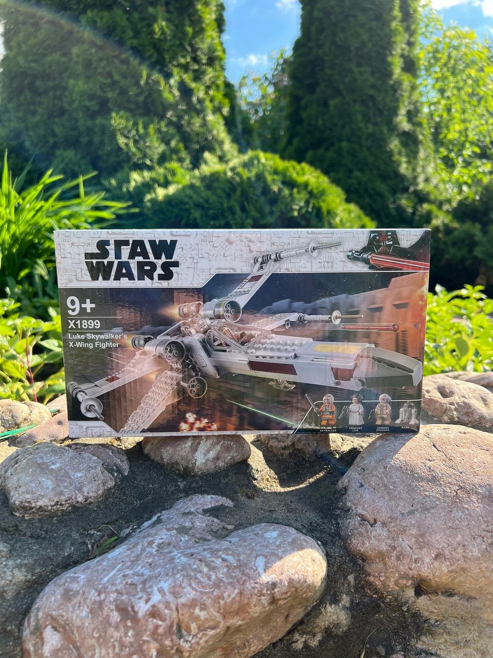 Конструктор Звездные войны Истребитель типа Х Люка Скайуокера / Star Wars / 474 детали