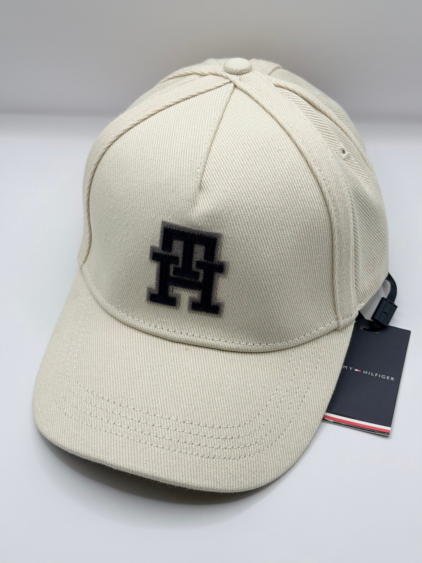 Бейсболка  Tommy Hilfiger, унисекс, цвет бежевый для мужчин и женщин