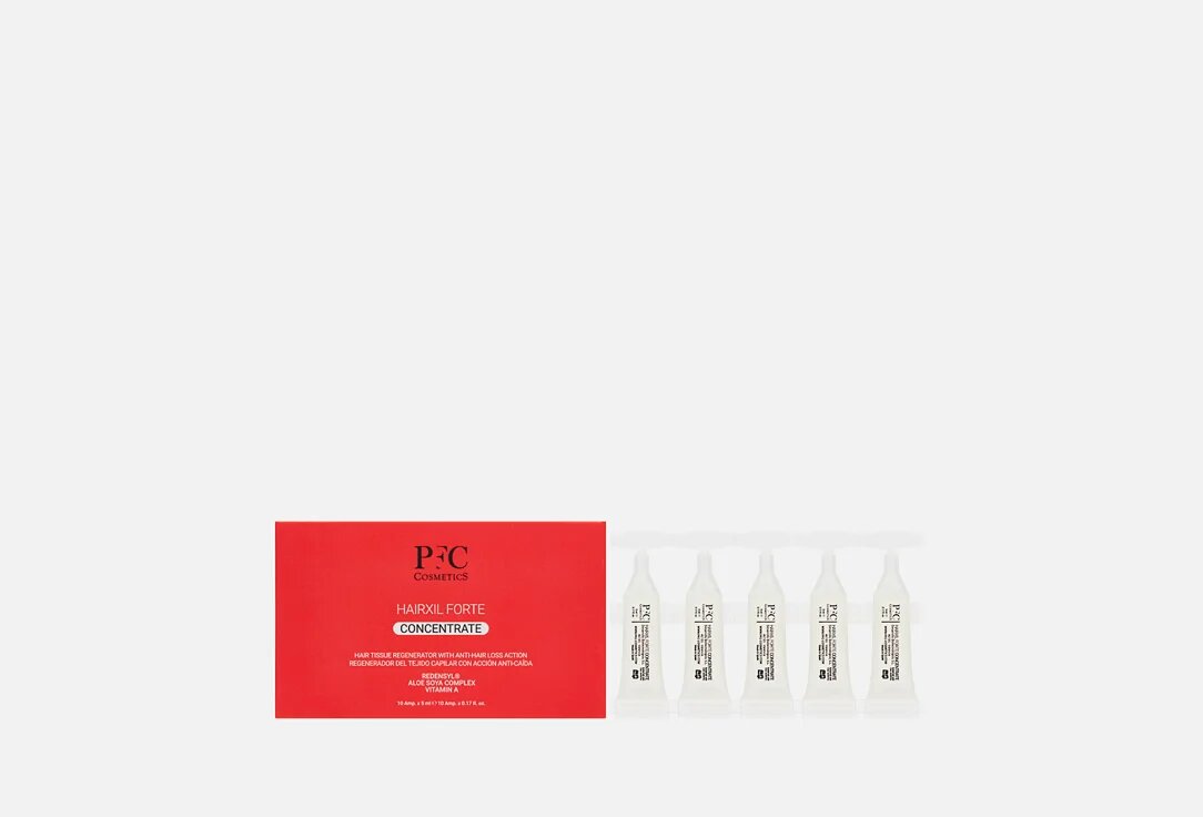 PFC CosmeticS Hairxil Forte Concentrate Ампулы для укрепления волос 10шт