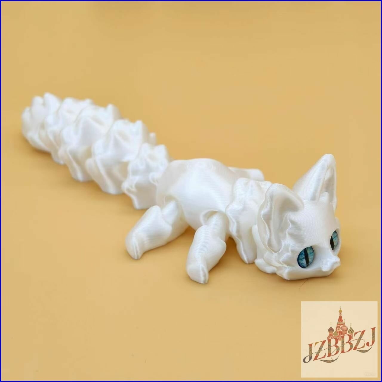 Искусственная игрушка с глазами лисы, ручной 3D печатающий подарок ручной работы
