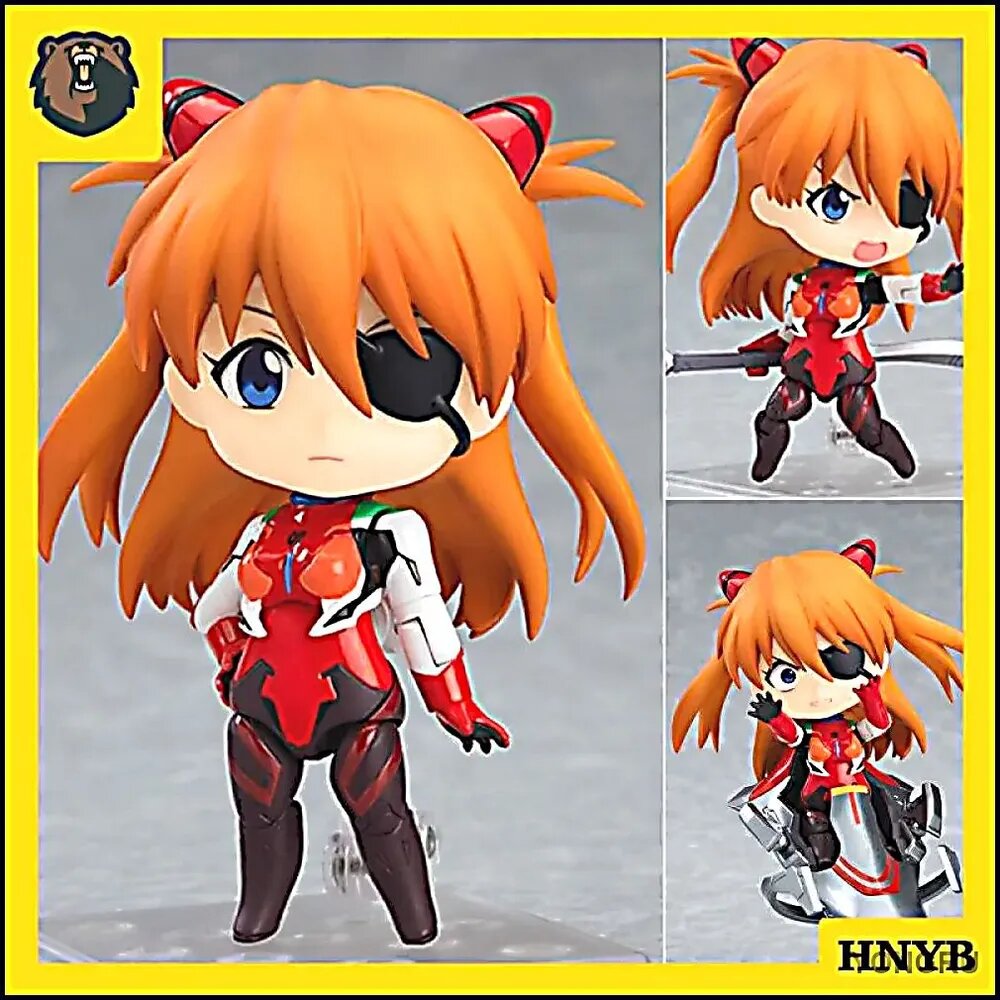 Фигурка Евангелион Аска Лэнгли / Rebuild of Evangelion Asuka Langley Shikinami Plugsuit Ver. Подарки для болельщиков (10 см) 1431