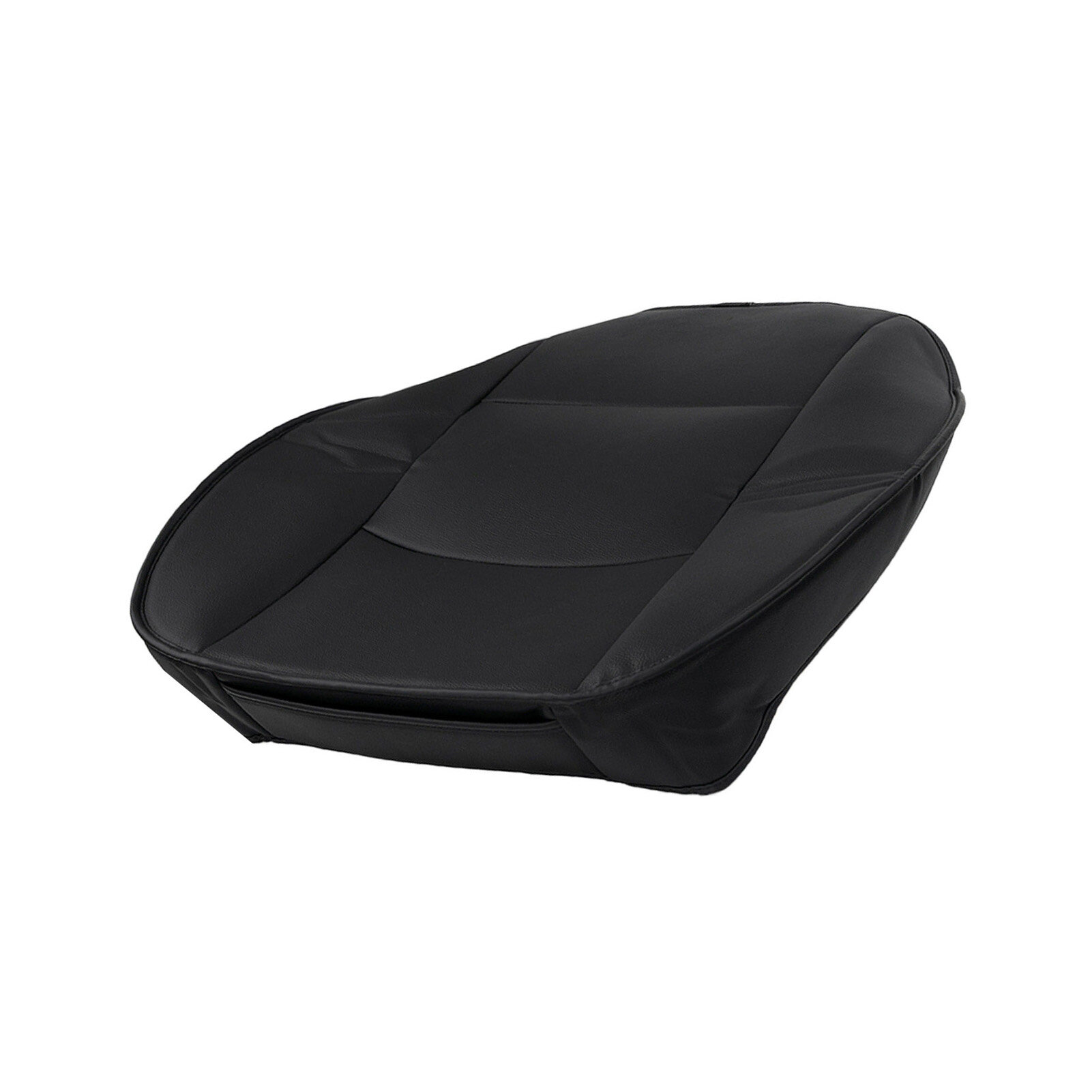 Full Surround Front Seat Cover Черный Кожа Размер 56.5*54cm Пакет 29*26*6cm Вес 400g 1шт Автомобильное чехол для передних сидений