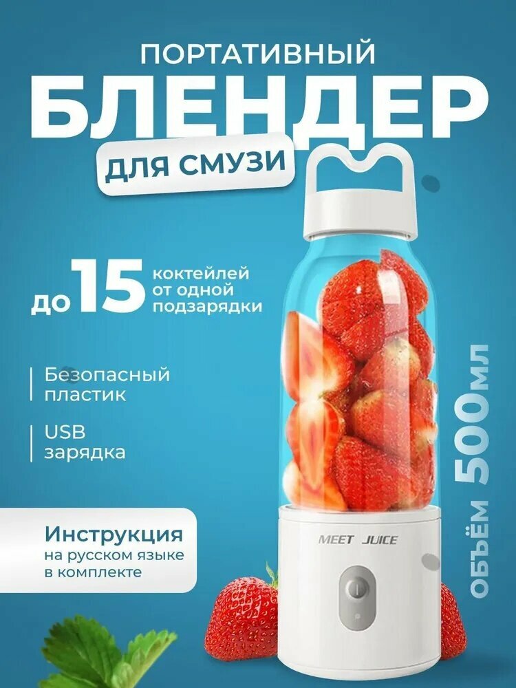 Портативный блендер Blender Bottle 2