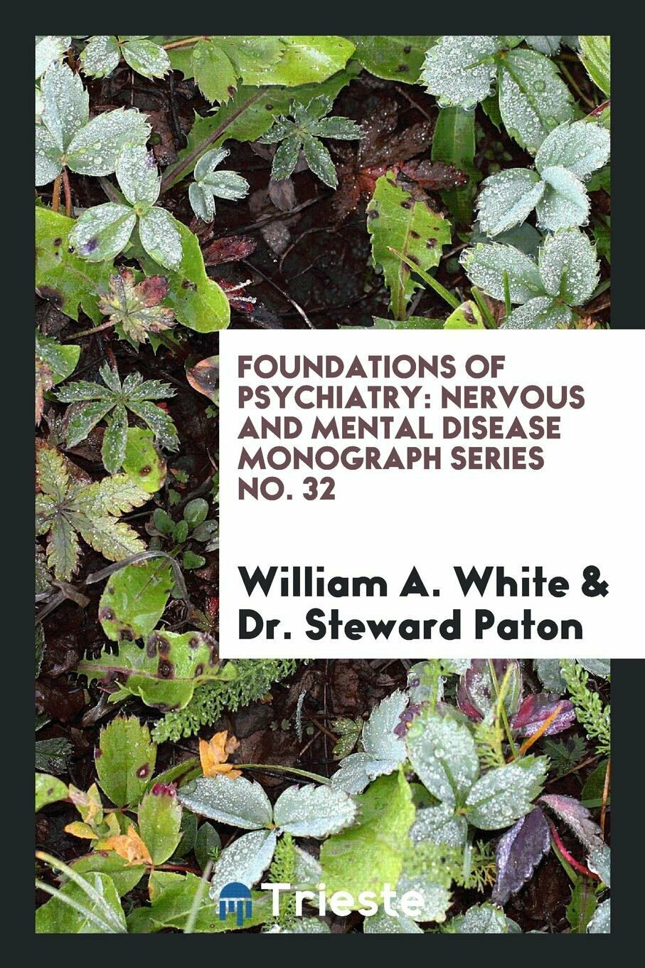 Foundations of Psychiatry. Nervous and Mental Disease Monograph Series No. 32