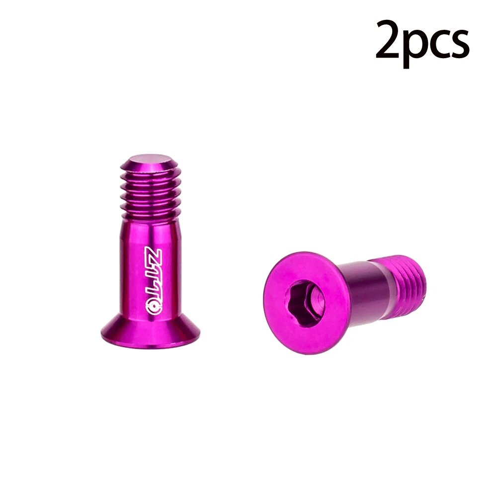 ZTTO Задний переключатель 11T для горного велосипеда черный Розовый, Pulley screws Purple
