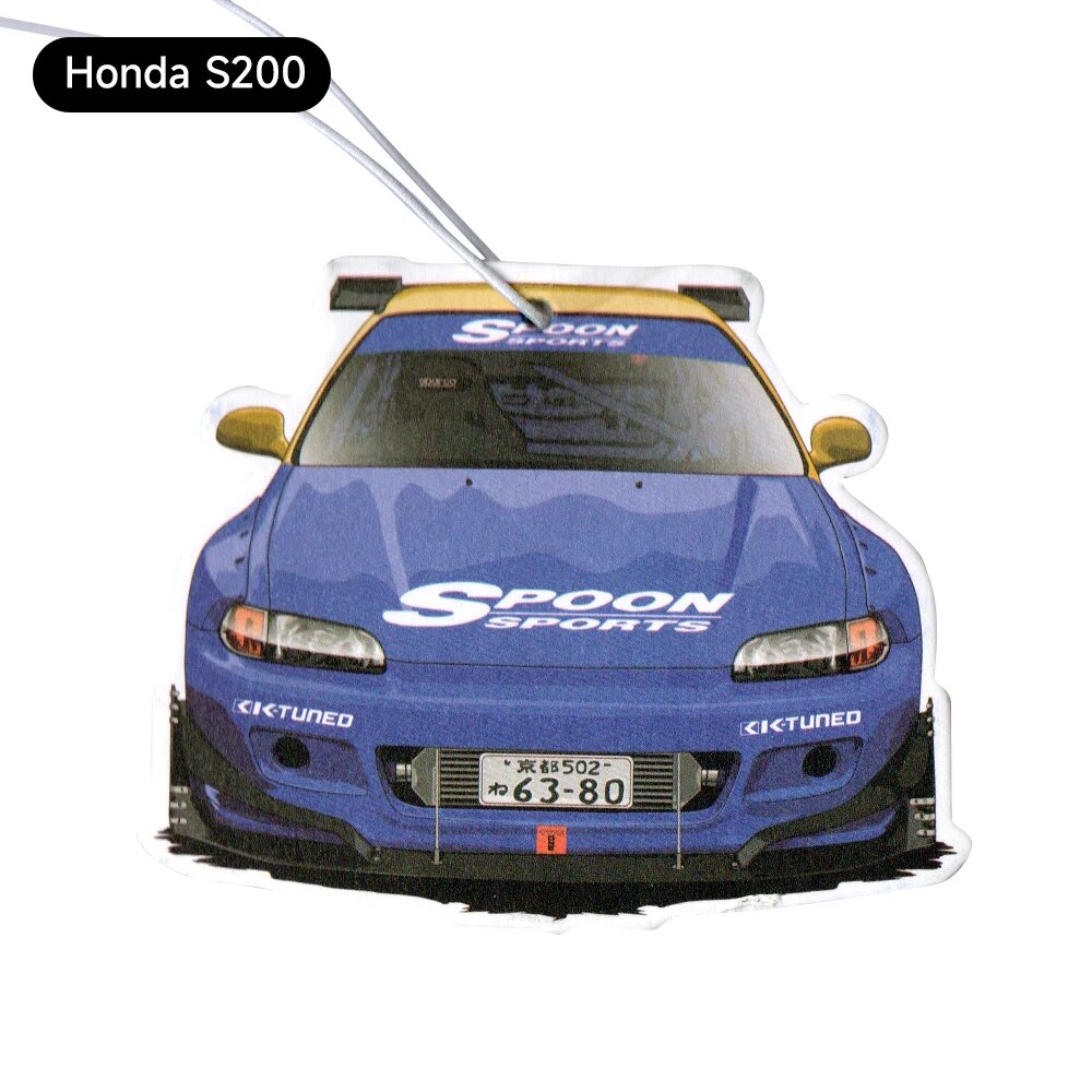 Ароматизатор Для Автомобиля JDM, Подвесной, Из Твердого Картона, Для Honda Fit GK5, Accord HD-19