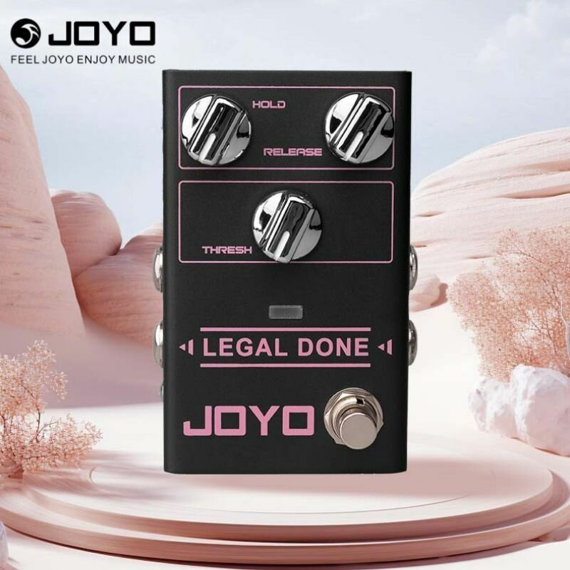 Эксклюзивная педаль эффектов JOYO R23 LEGAL DONE с уникальным шумовым гейтом и поддержкой 2/4проводного подключения для подавления шума