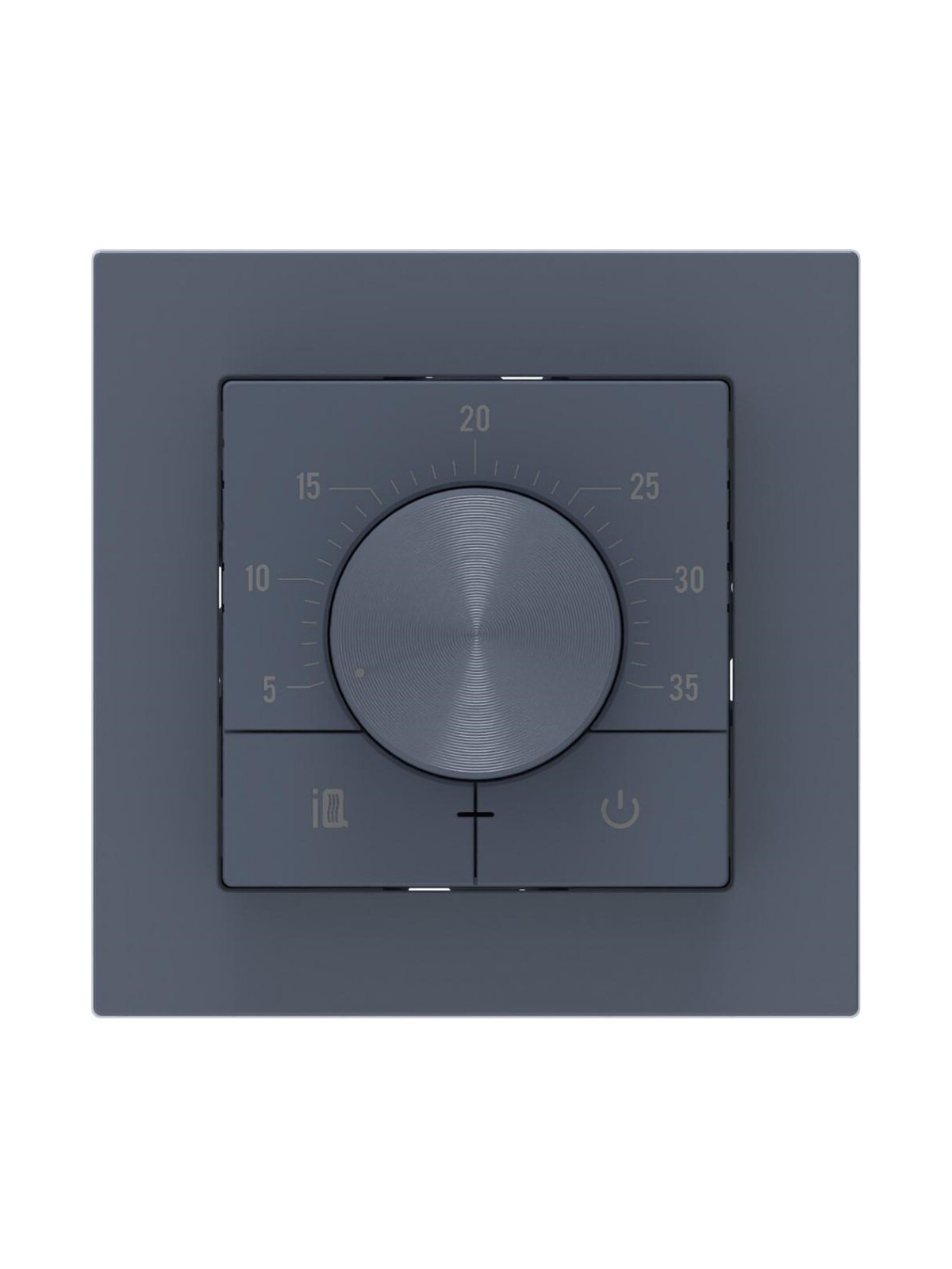 Терморегулятор IQWATT IQ Thermostat Dm графит, механическое управление