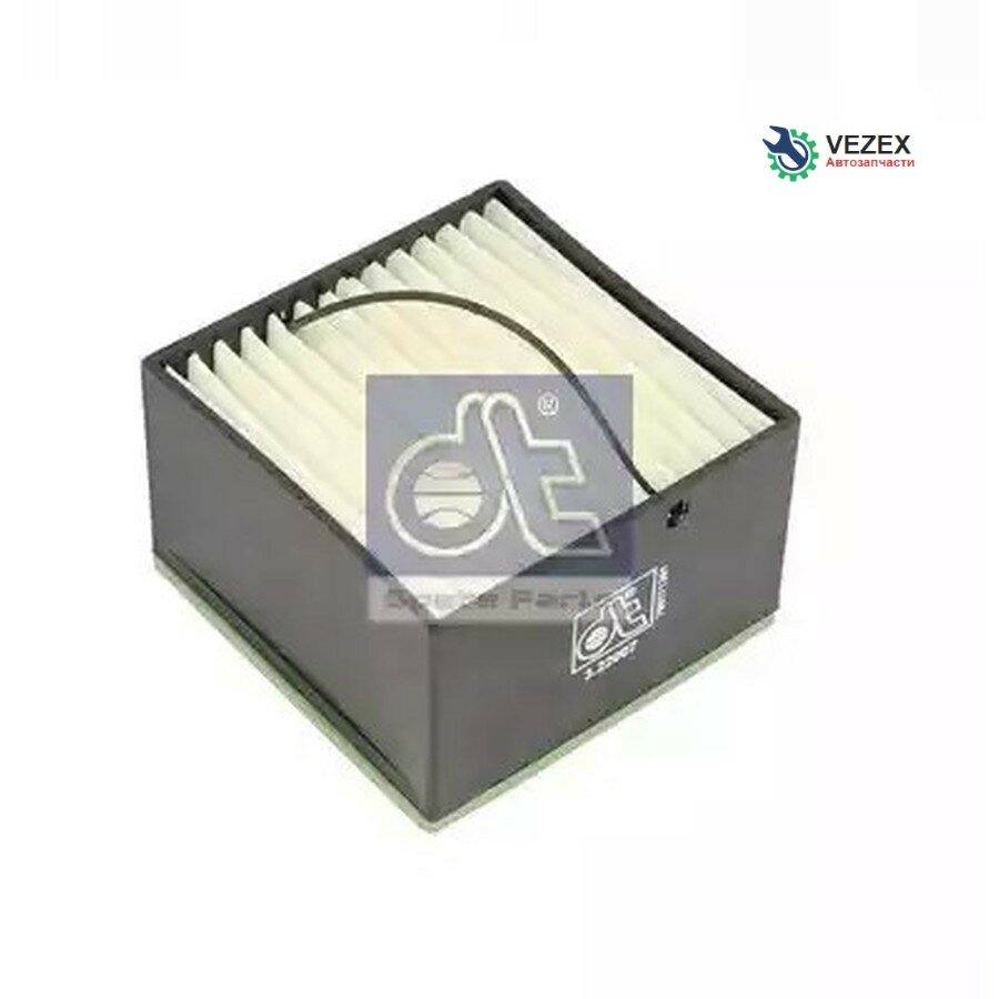 DT SPARE PARTS 322007 фильтрующий элемент тплива! 88.5x88.5x54.6 для сепаратора без подогрева \ SWK-2000/10
