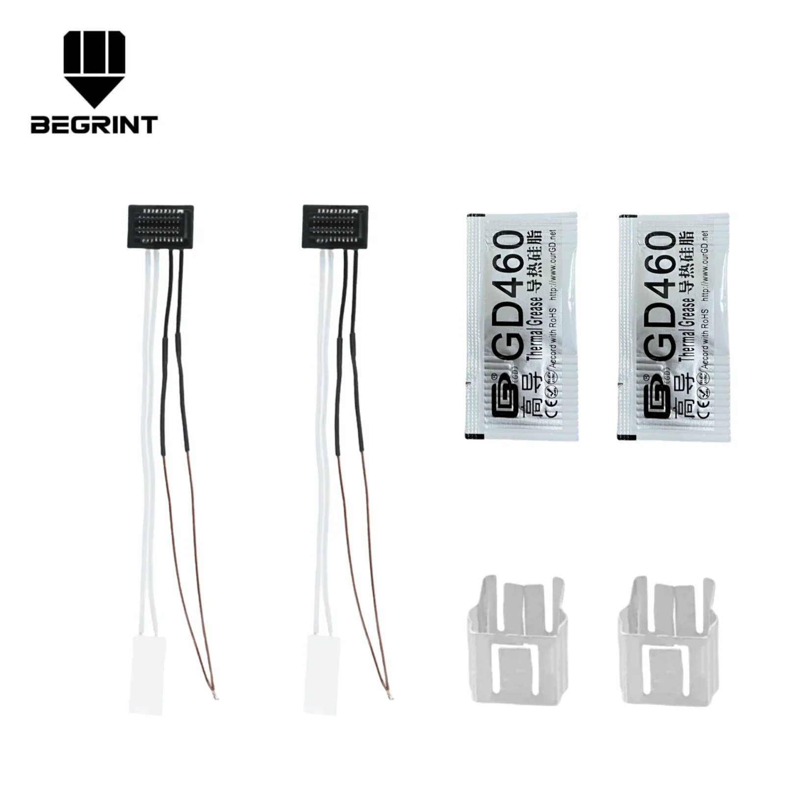 Bambu Lab P1S P1P Керамический нагреватель 65 Вт 24В 2PC Therm Heater Kit