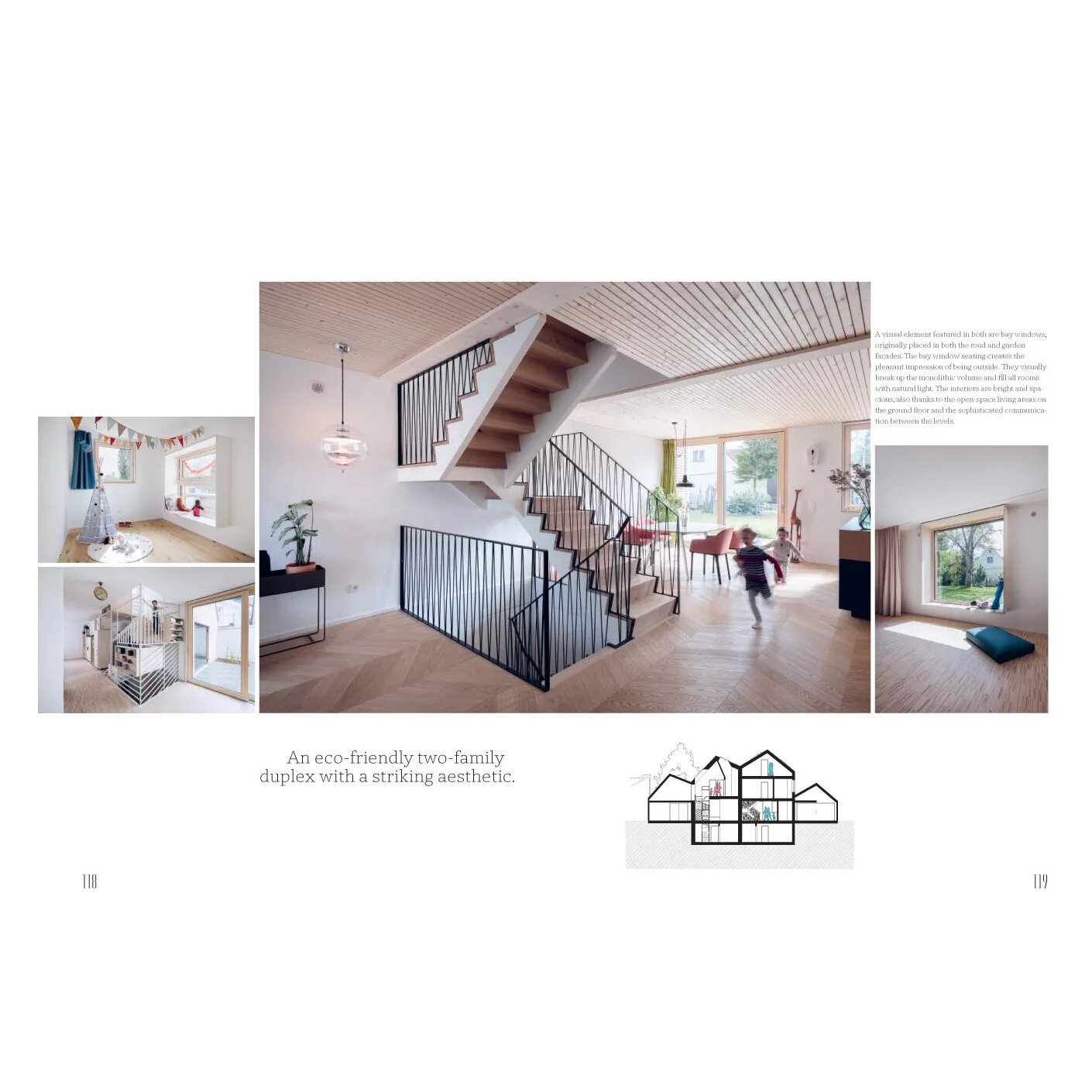 Surrounded by Wood: Contemporary Living Styles