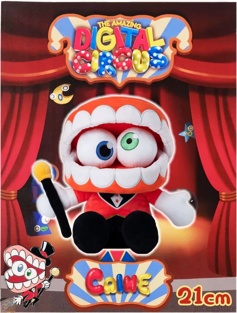 Мягкая игрушка Удивительный цифровой цирк (Caine) / The Amazing Digital Circus