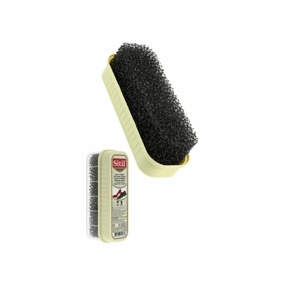 Губка для чистки замши, нубука и велюра Sitil suede&nubuck cleaning sponge 125 snts