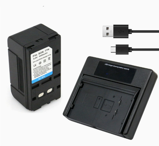 Аккумулятор NP-77H для видеокамеры Sony NP55, NP66, NP-67, NP-78, NP-98,4000mAh