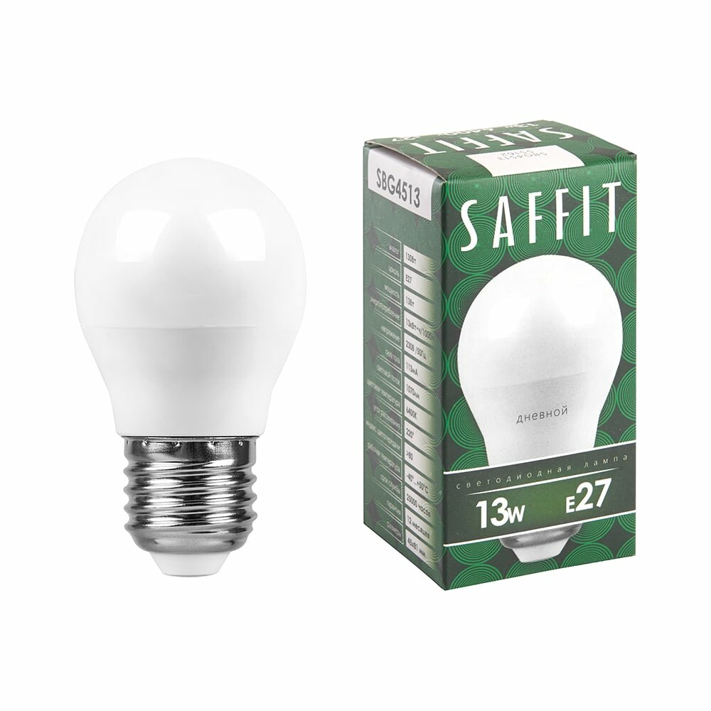 Светодиодная лампа SAFFIT SBG4513