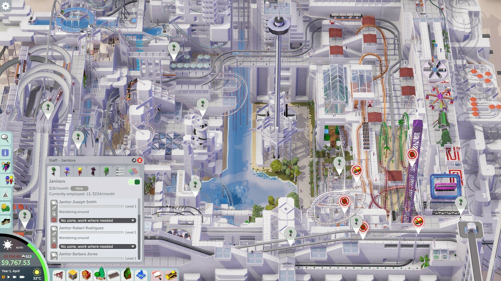Parkitect, Все страны — фото 1