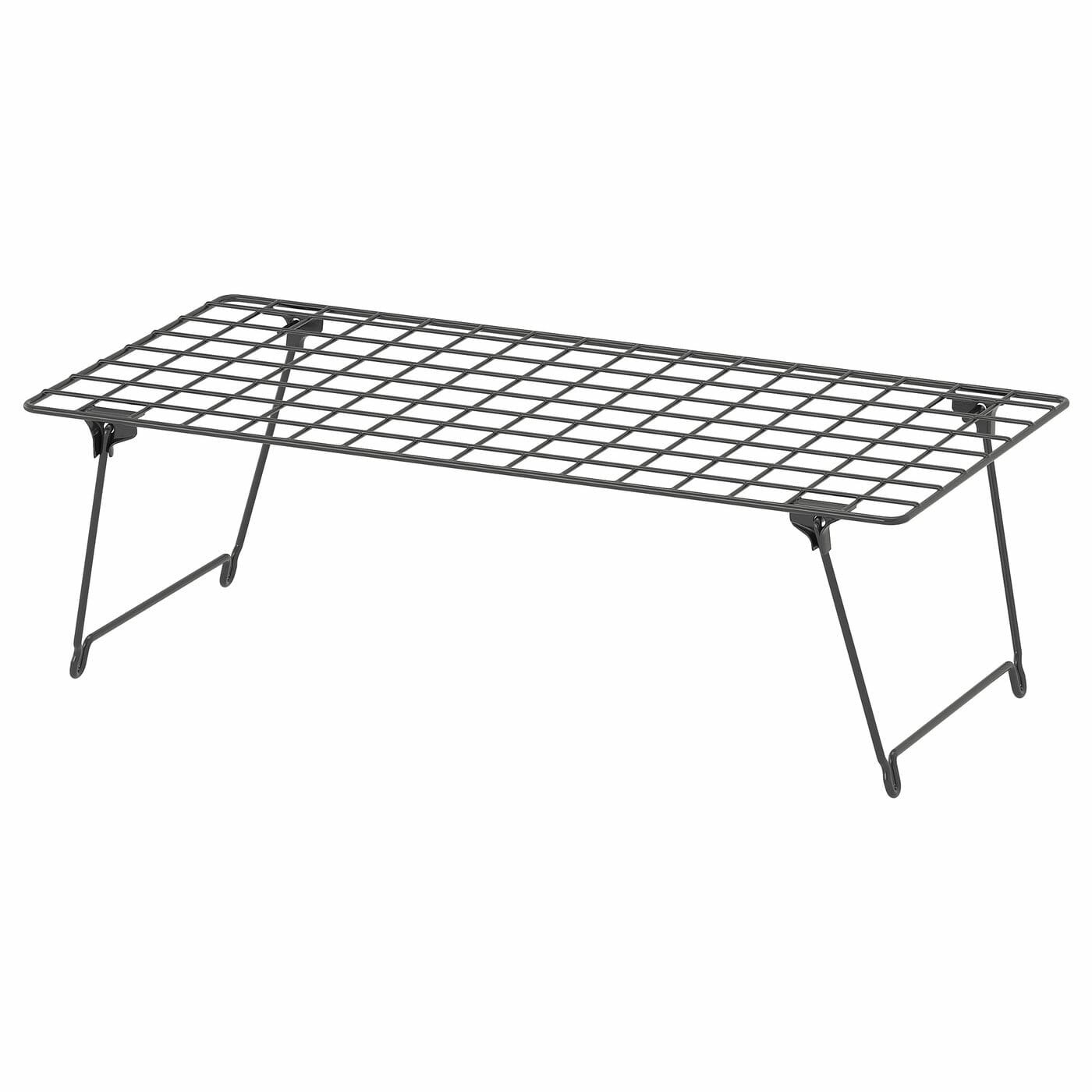 Обувница IKEA GREJIG полка для обуви, серый, 58x27x17 см 206.200.61