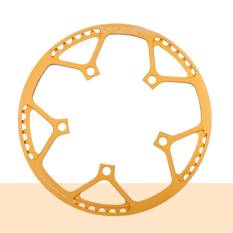 LITEPRO велозвездочка 58T GOLD