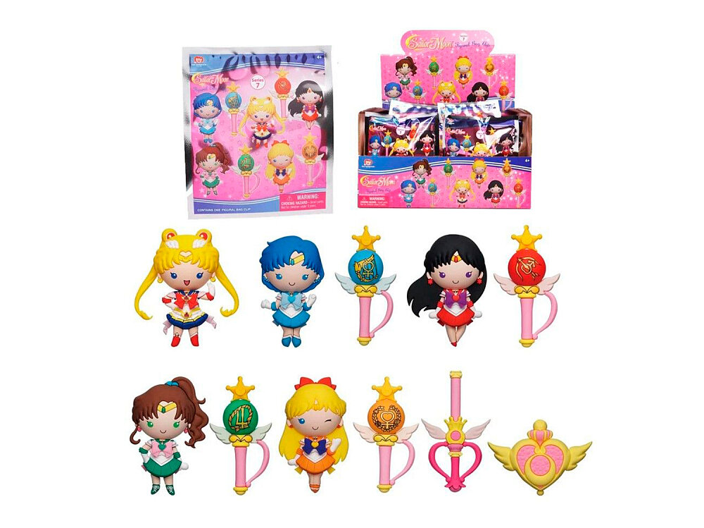 Фигурка Monogram MN70680 Фигурка Sailor Moon 3D Foam Bag Clip, Series 7