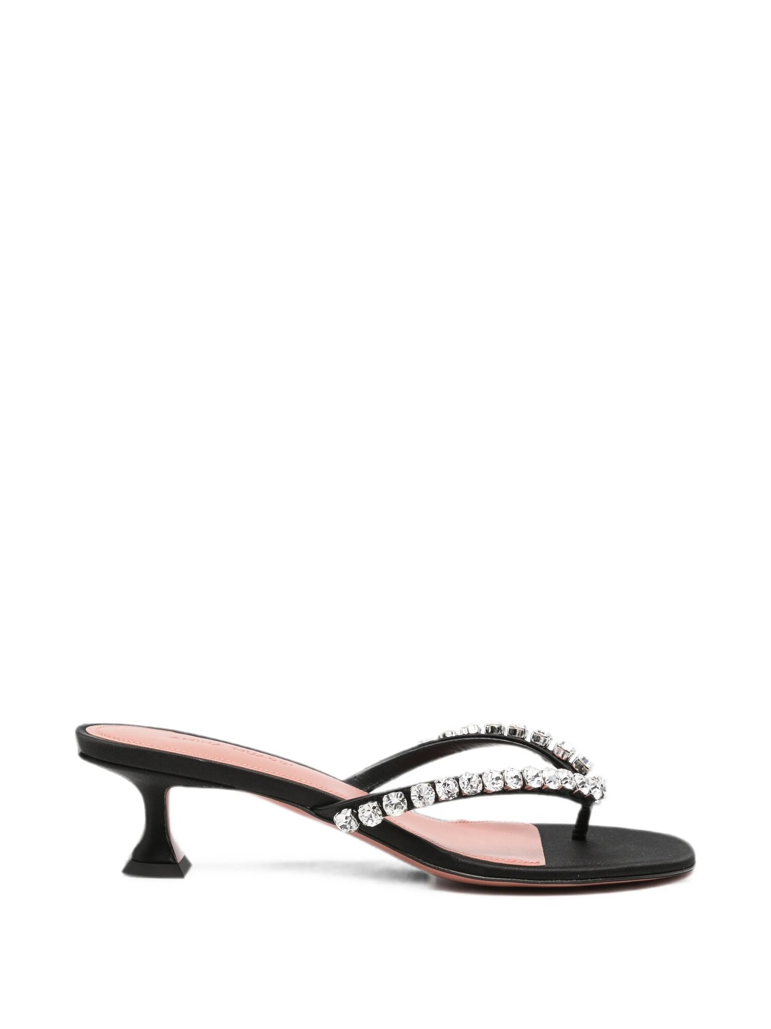 Босоножки Gigi Thong crystal-embellished sandals