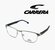 Оправа для очков "Carrera", серая, комбинированная, футляр, салфетка
