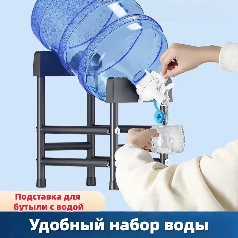 Аксессуары для ведра, Черный матовый, черный, Высота 40.5 см, Длина 27.5 см, Ширина 20 см — фото 1