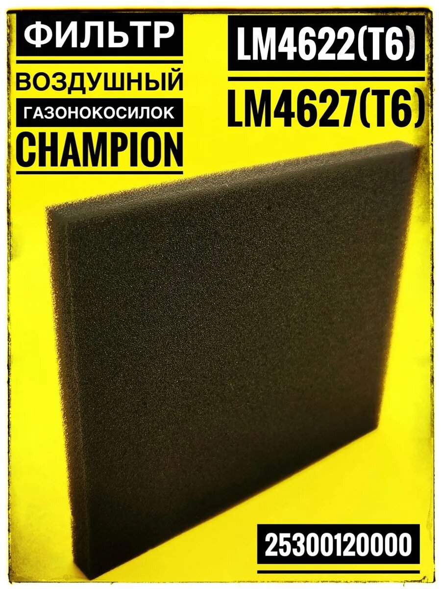 Фильтр воздушный LM4622(T6), LM4627(T6), артикул 25300120000, 1 шт.