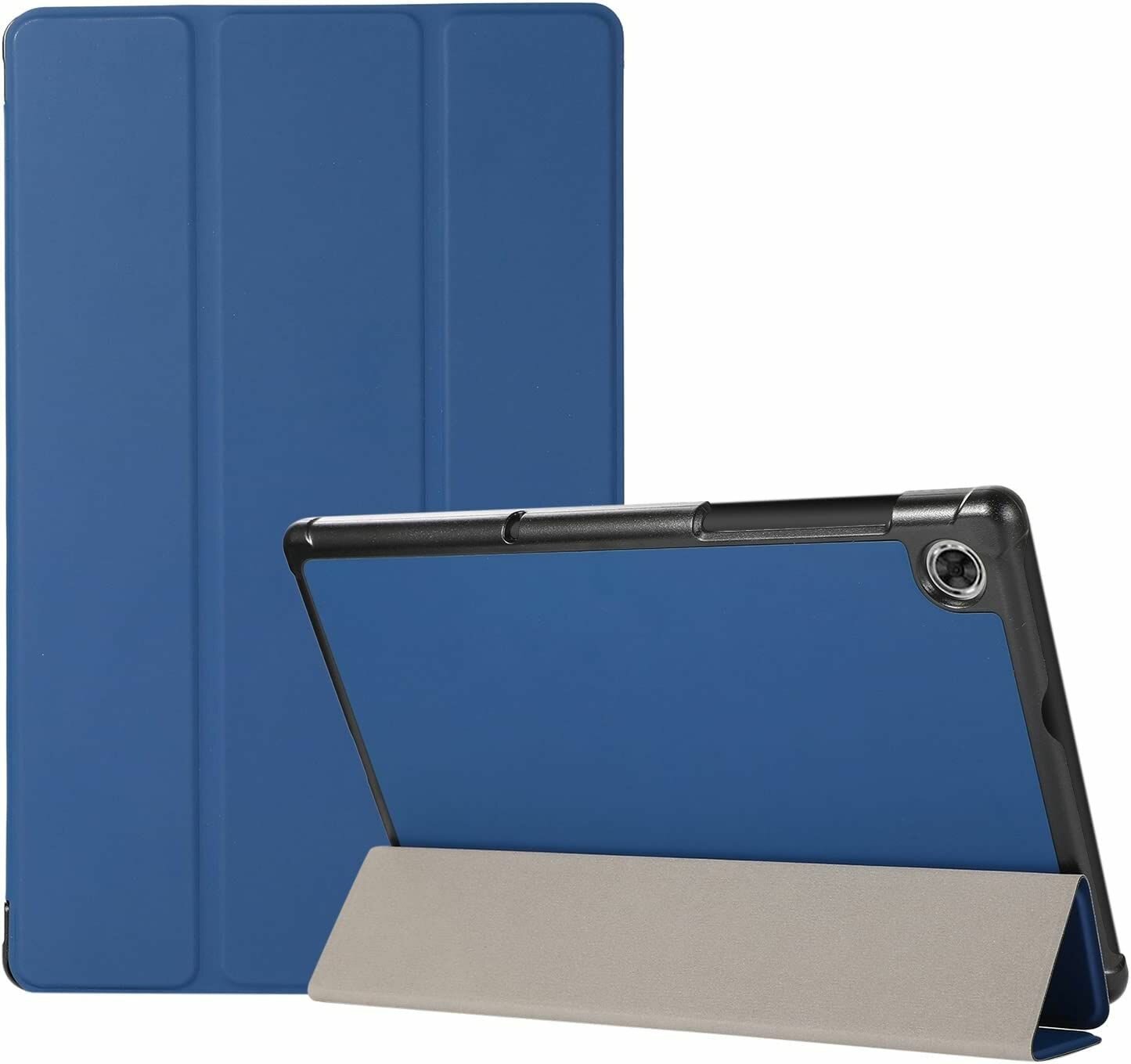 Чехол на Lenovo Tab M10 HD Gen 2 2020 года/ TB-X306F 10.1, умный с магнитом, темно-синий