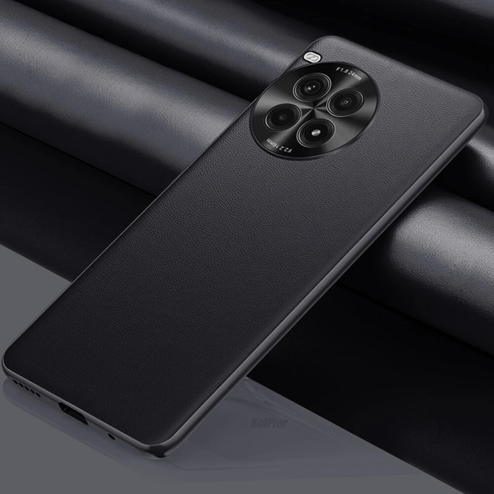 Чехол для Oneplus ACE 3 PRO, жесткая Противоударная задняя крышка для ACE3 PRO, оригинальный кожаный чехол