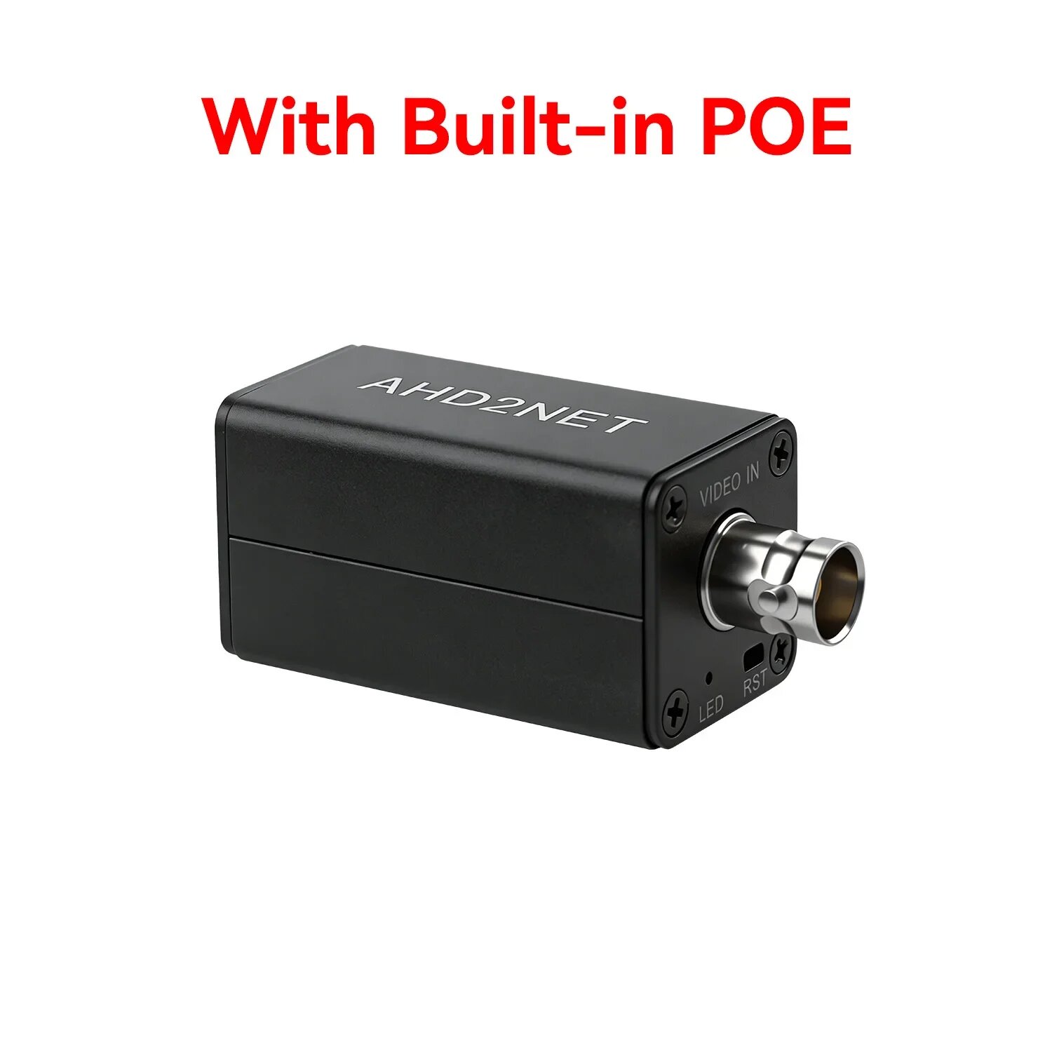 Конвертер AHD2NET 4-в-1 CVBS/TVI/AHD/CVI в IP-камеру 1080P With Built-in POE