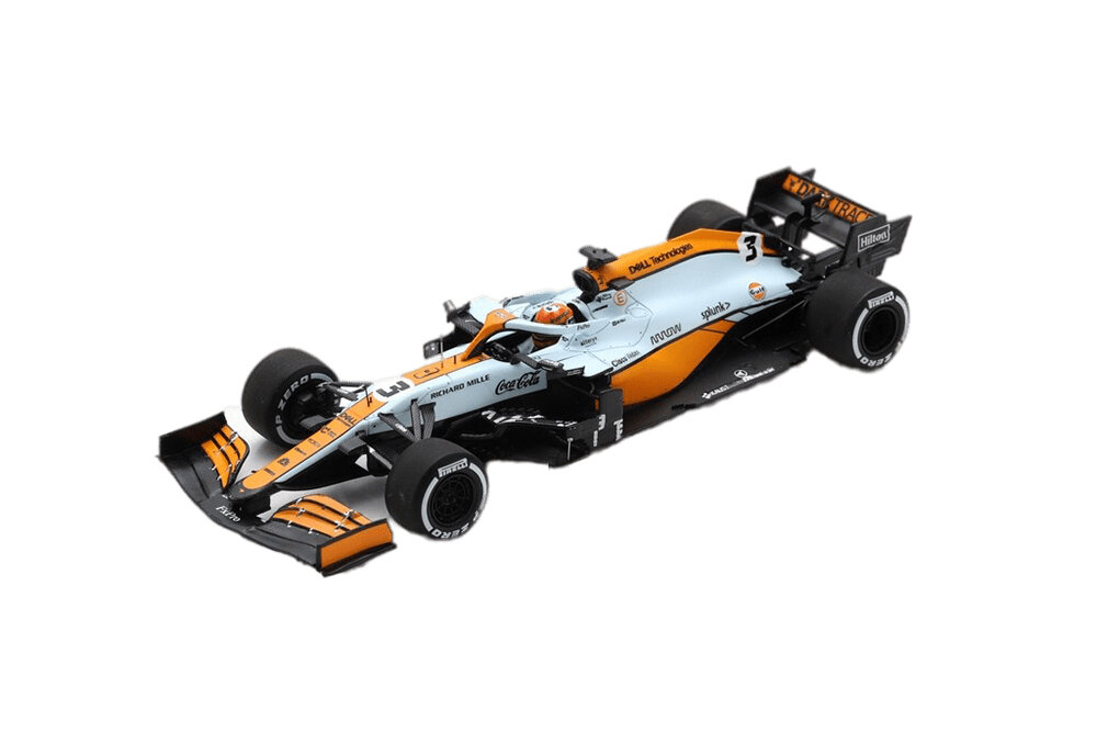 Модель коллекционная Mclaren MCL35M d.ricciardo monaco gp 2021 #3 / mclaren MCL35M д. риккардо гран-при монако 2021 #3